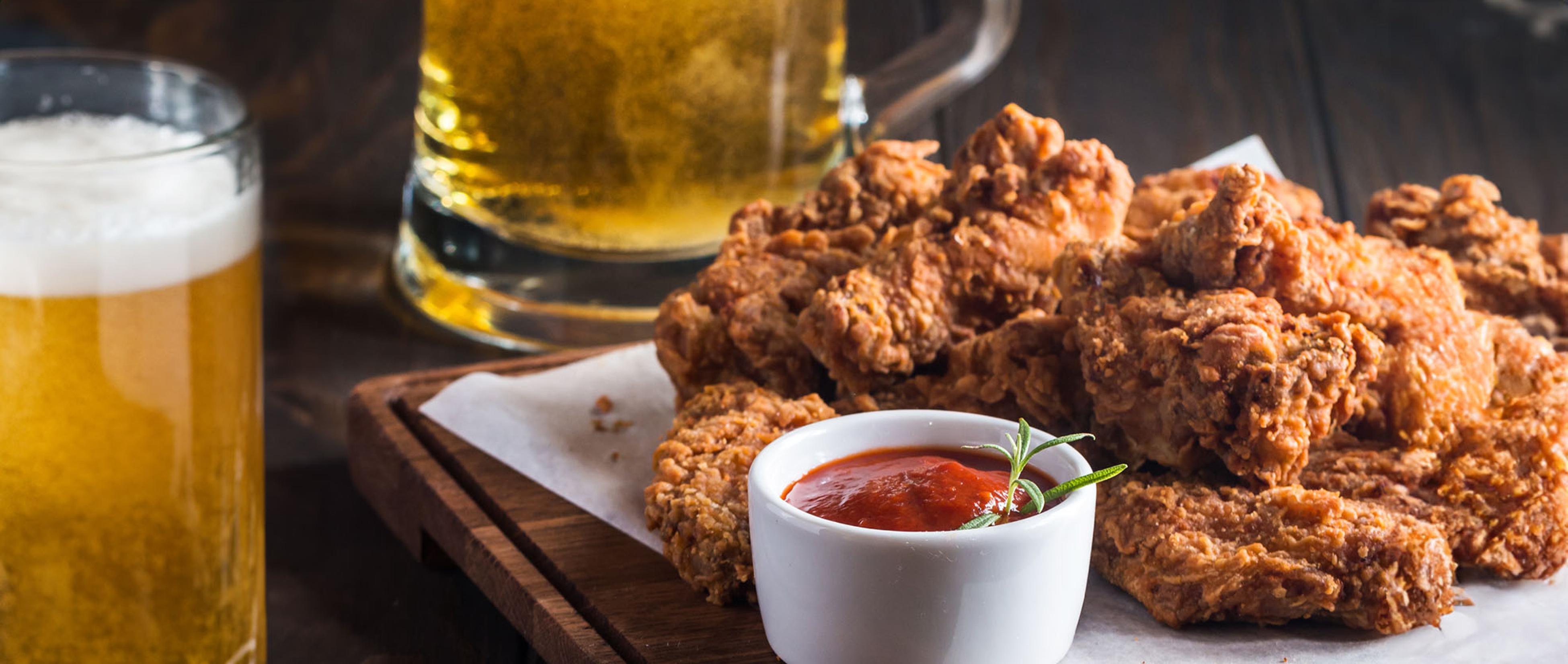 Poulet Frit à La Bière Alvo