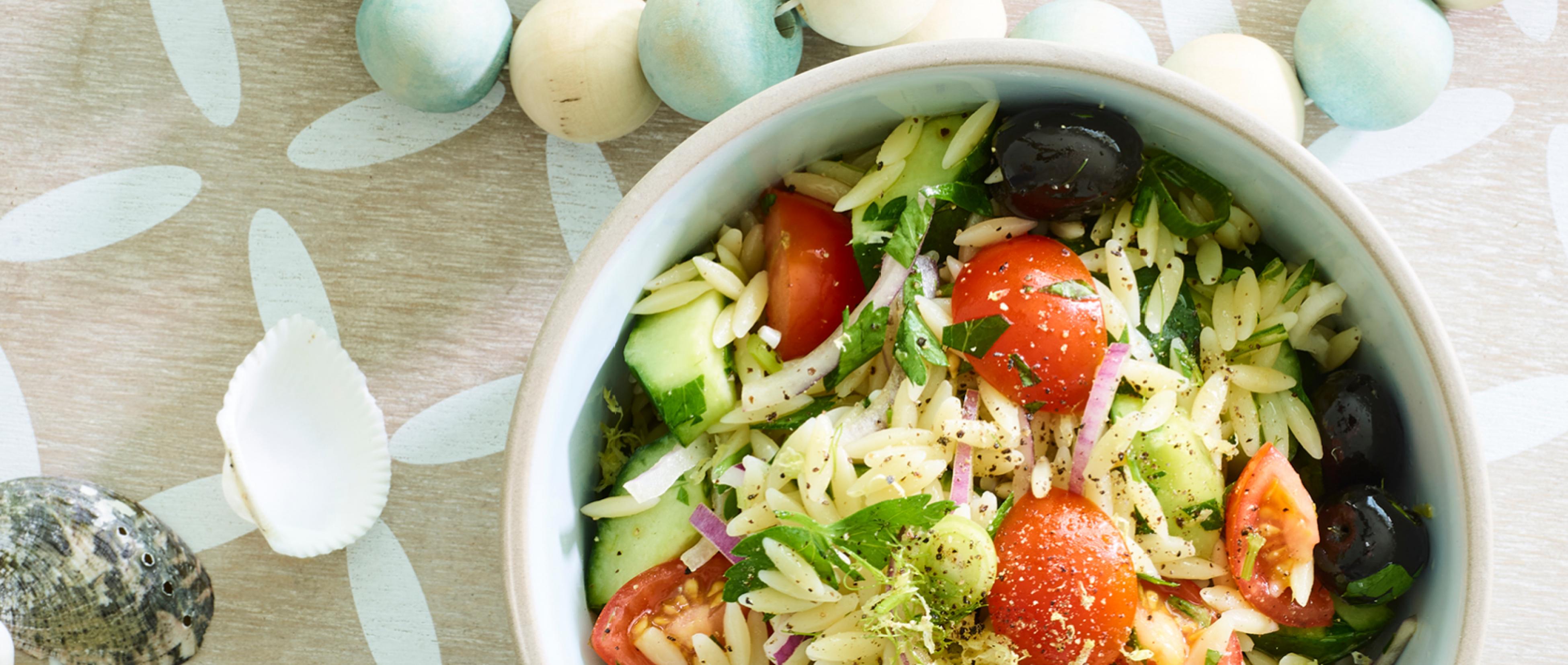 Salade de pâtes à la grecque | Alvo