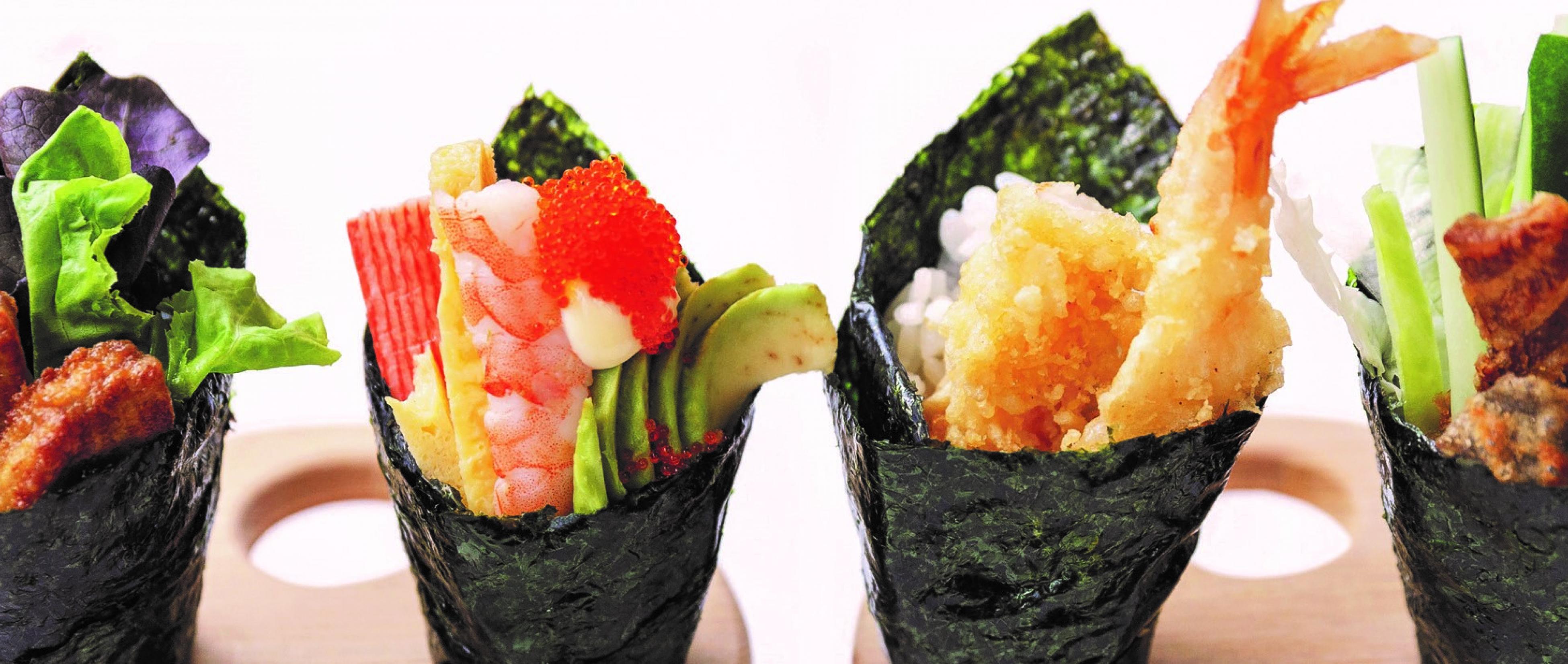 Sushis California hand roll (recette de base) | Alvo