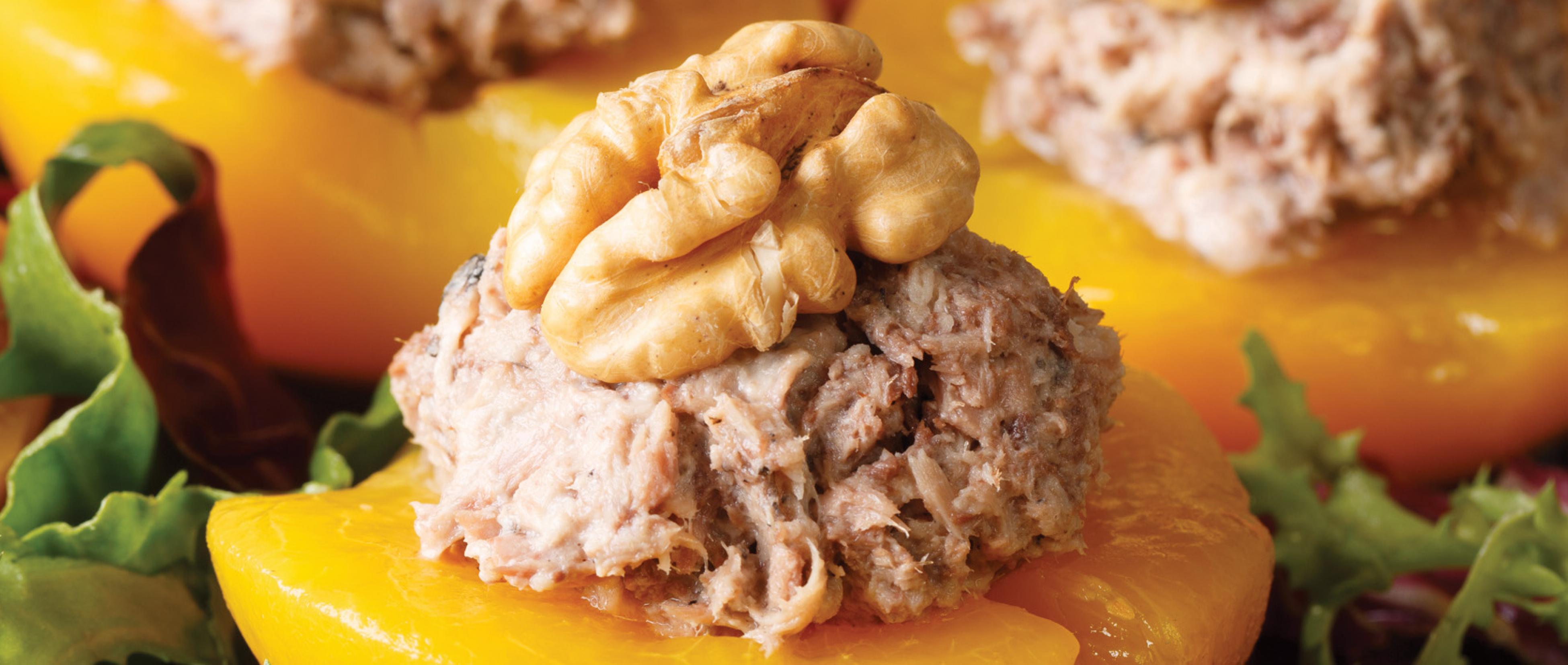 Perzik met tonijn | Alvo