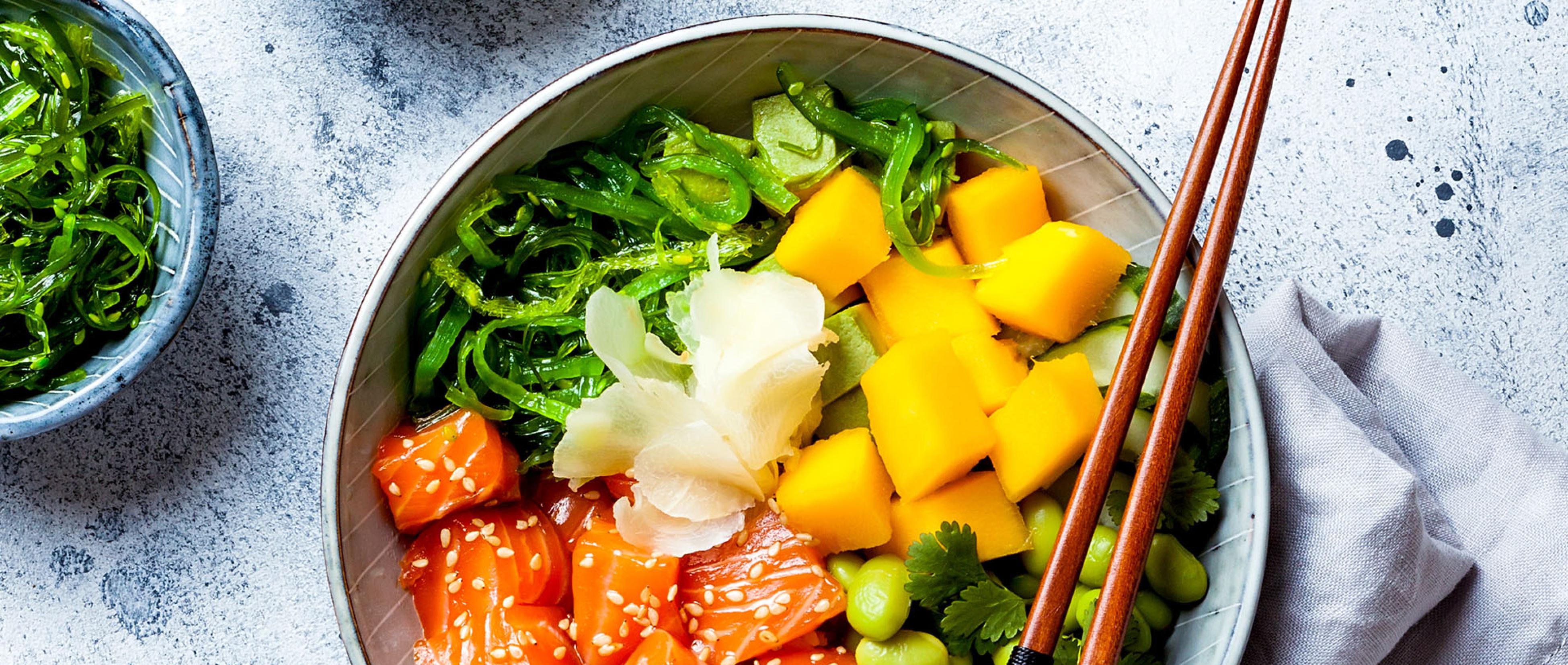 Pokébowl met zalm | Alvo Pokébowl met zalm | Alvo